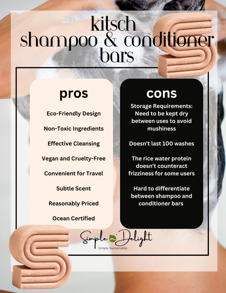 Kitsch Shampoo Bar Review (2023) - Simple N Delight